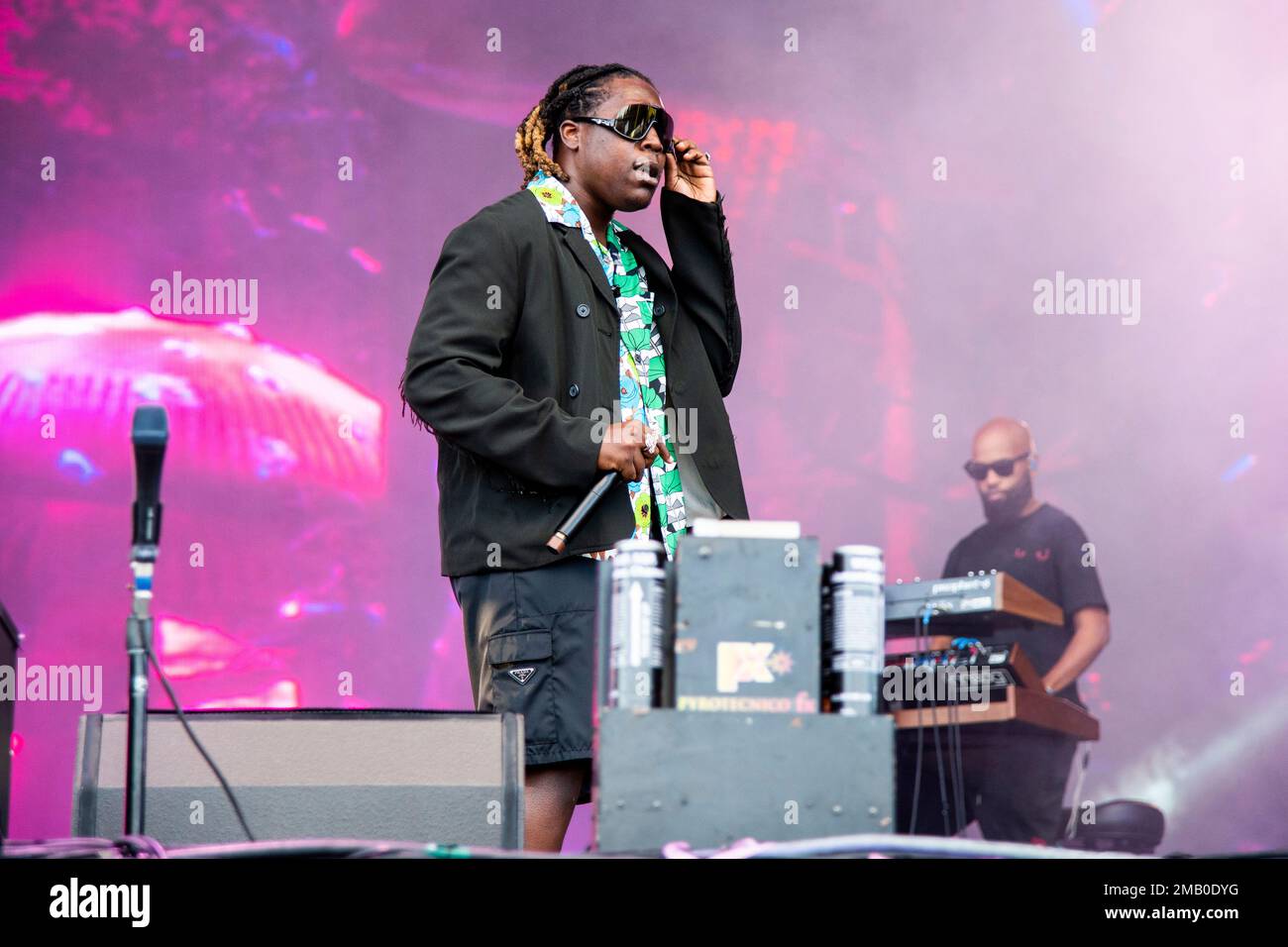 Don Toliver performs on day two of the Lollapalooza Music Festival on ...