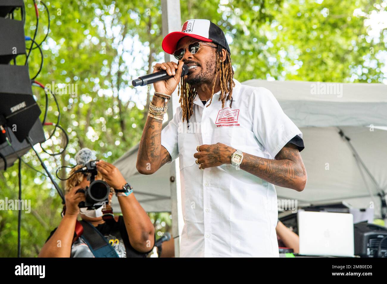GaTa performs on day two of the Lollapalooza Music Festival on Friday ...