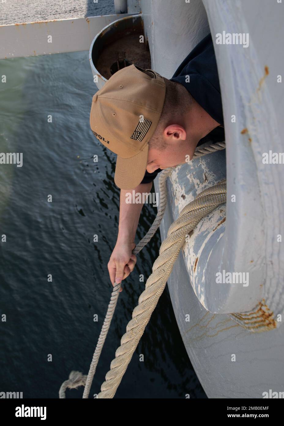 220609-N-TT639-1083 SASEBO, Japan (June 9, 2022) – Seaman Brandon ...