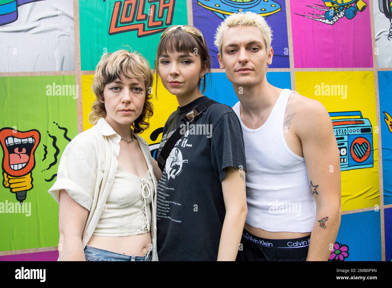 Brooke Dickson, from left, Lydia Night and Drew Thomsen of The ...