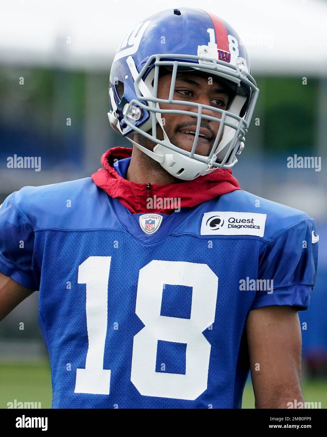 New York Giants wide receiver C.J. Board (18) participates during ...