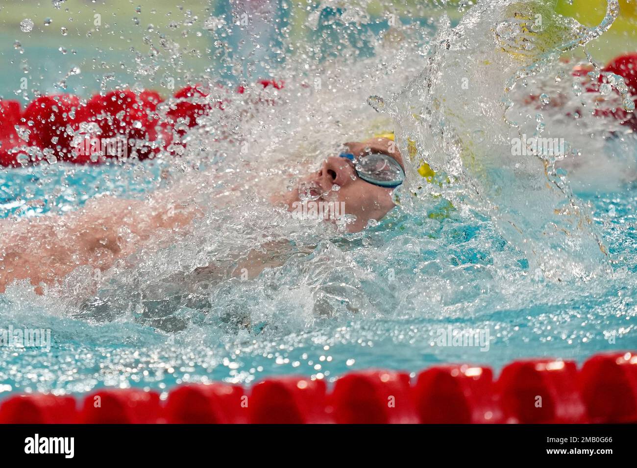 Timothy Hodge of Australia competes in the Men's 100 meters backstroke ...