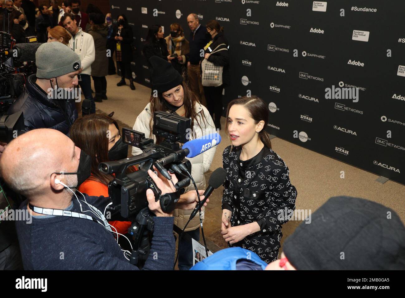 Emilia clarke the pod generation hi-res stock photography and images ...