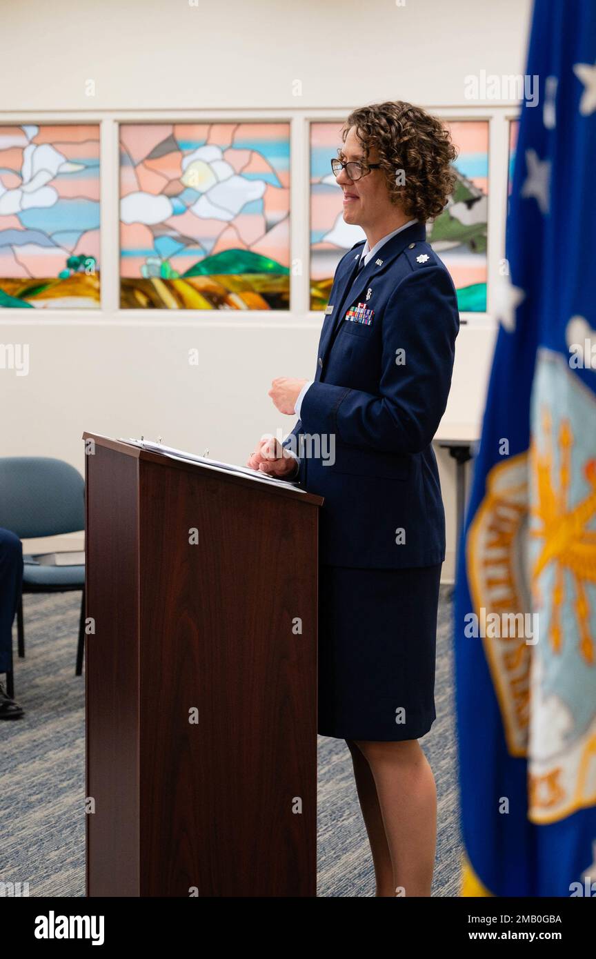 U.S. Air Force Lt. Col. Amy Spontanski, 375th Health Care Operations ...
