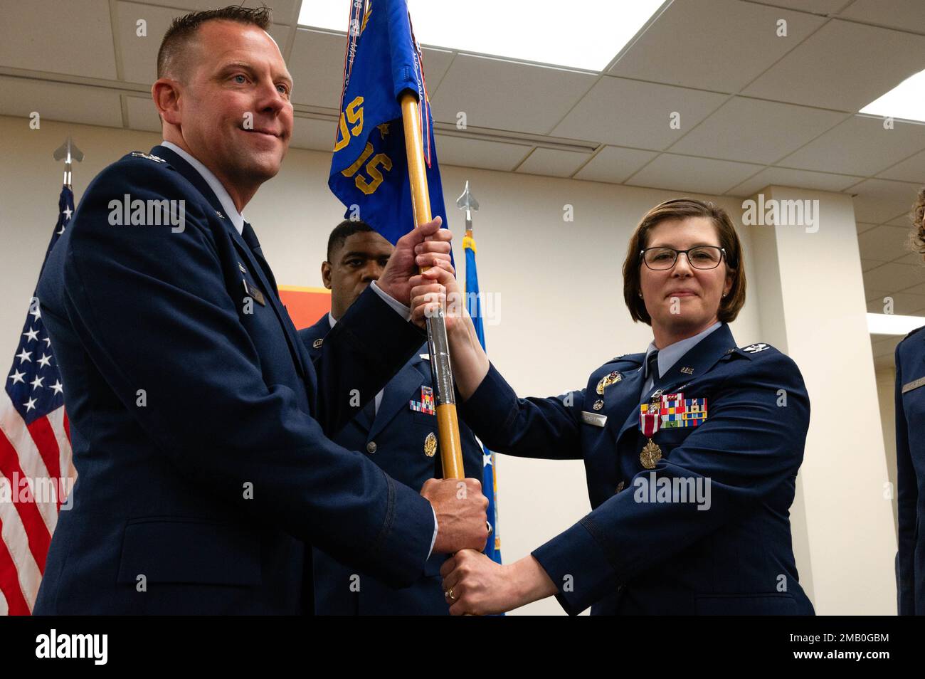 U.S. Air Force Col. Karri Roman, 375th Health Care Operations Squadron ...