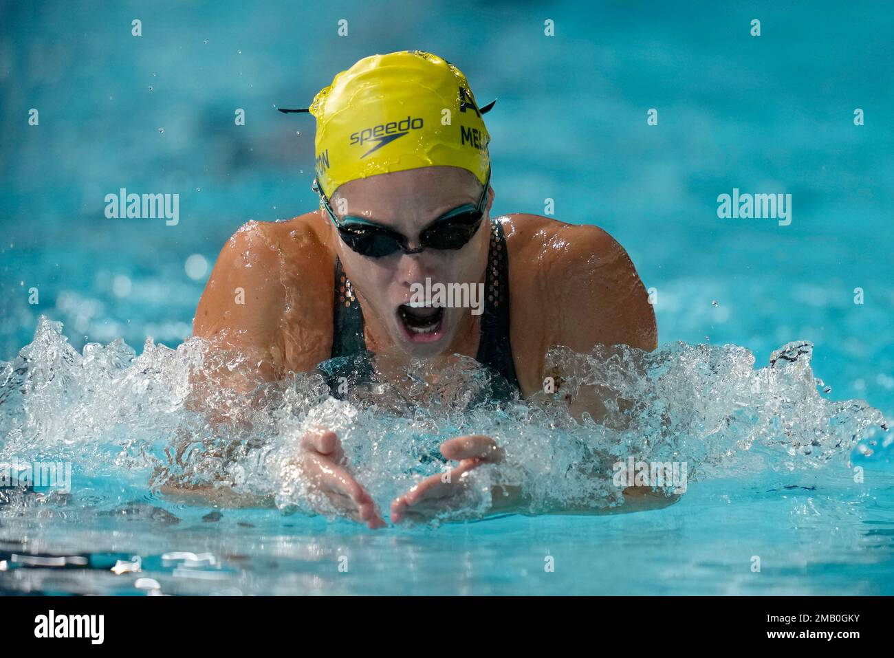Kiah Melverton of Australia competes in the Women's 400 meters ...