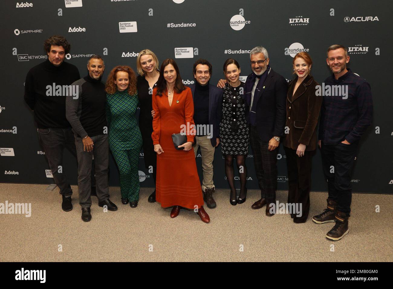 Park City, UT, USA. 19th Jan, 2023. Genevieve Lemal, Nadia Khamlichi ...