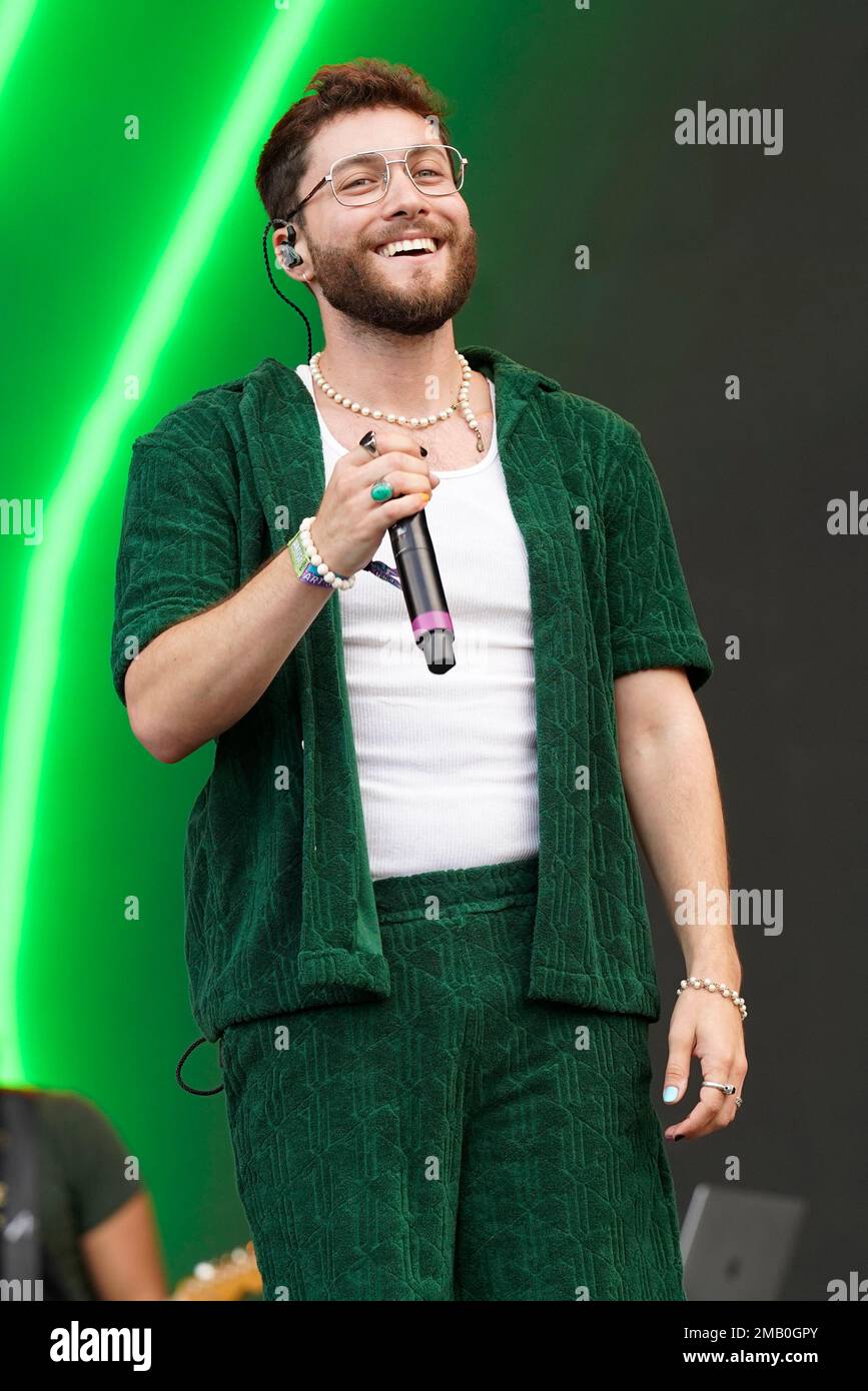Jordy performs on day two of the Lollapalooza Music Festival on Friday ...