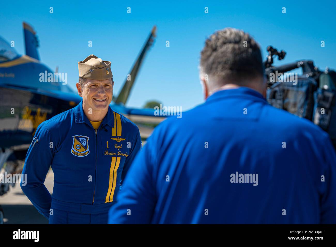 CHESTERFIELD, Mo. (June 9, 2022) Capt. Brian Kesselring, the #1 flight ...