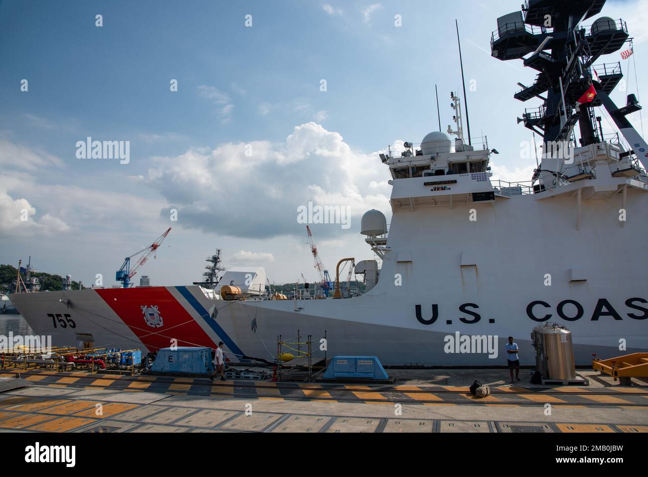 YOKOSUKA, Japan (June 9, 2022) — The U.S. Coast Guard Legend-class ...