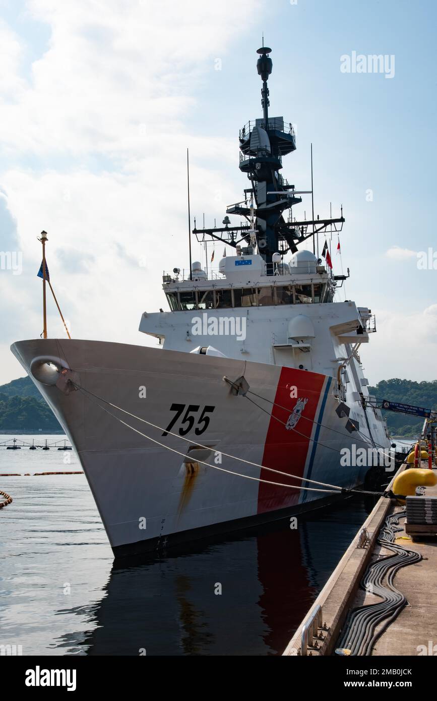 YOKOSUKA, Japan (June 9, 2022) — The U.S. Coast Guard Legend-class ...