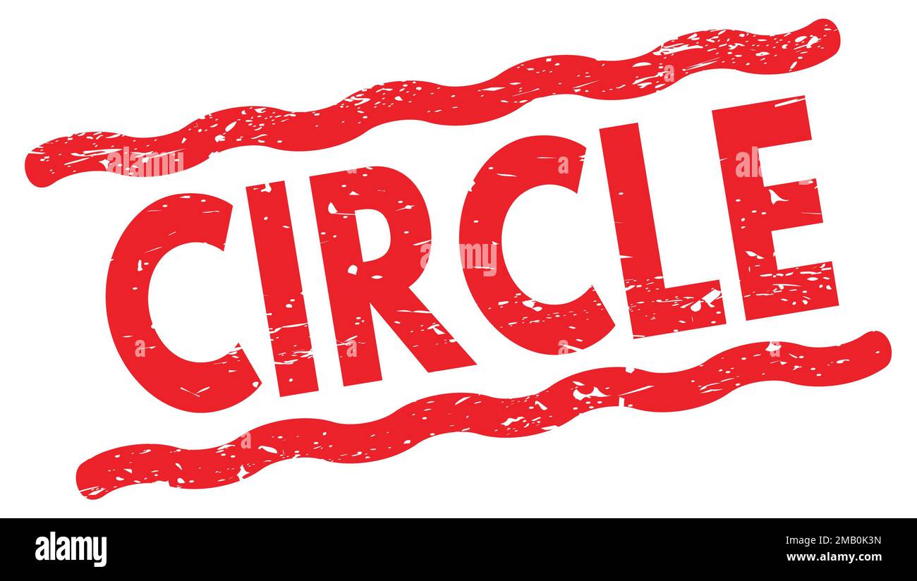 Red circle logo Cut Out Stock Images & Pictures - Alamy