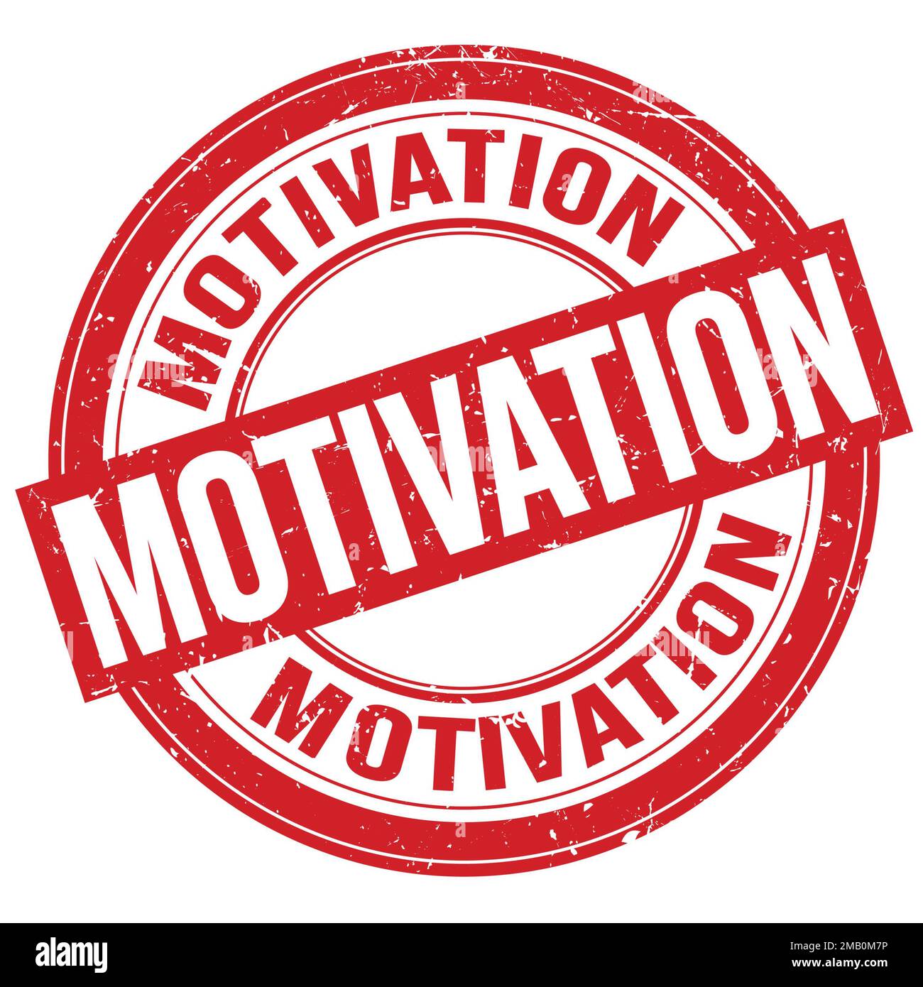 MOTIVATION text written on red round grungy stamp sign Stock Photo - Alamy