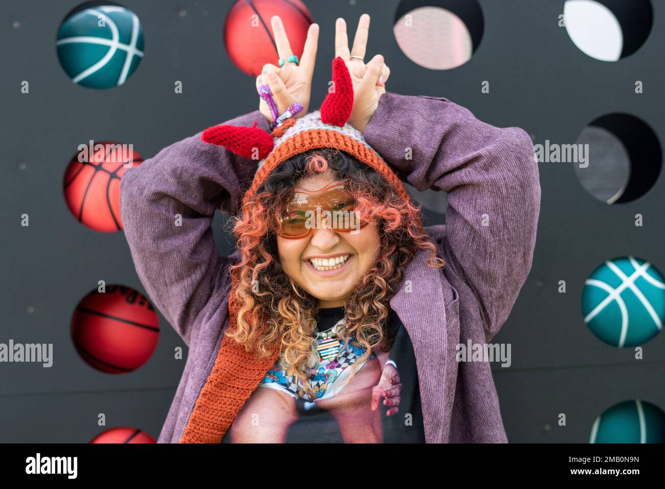 Remi Wolf poses for a portrait on day one of the Lollapalooza Music ...