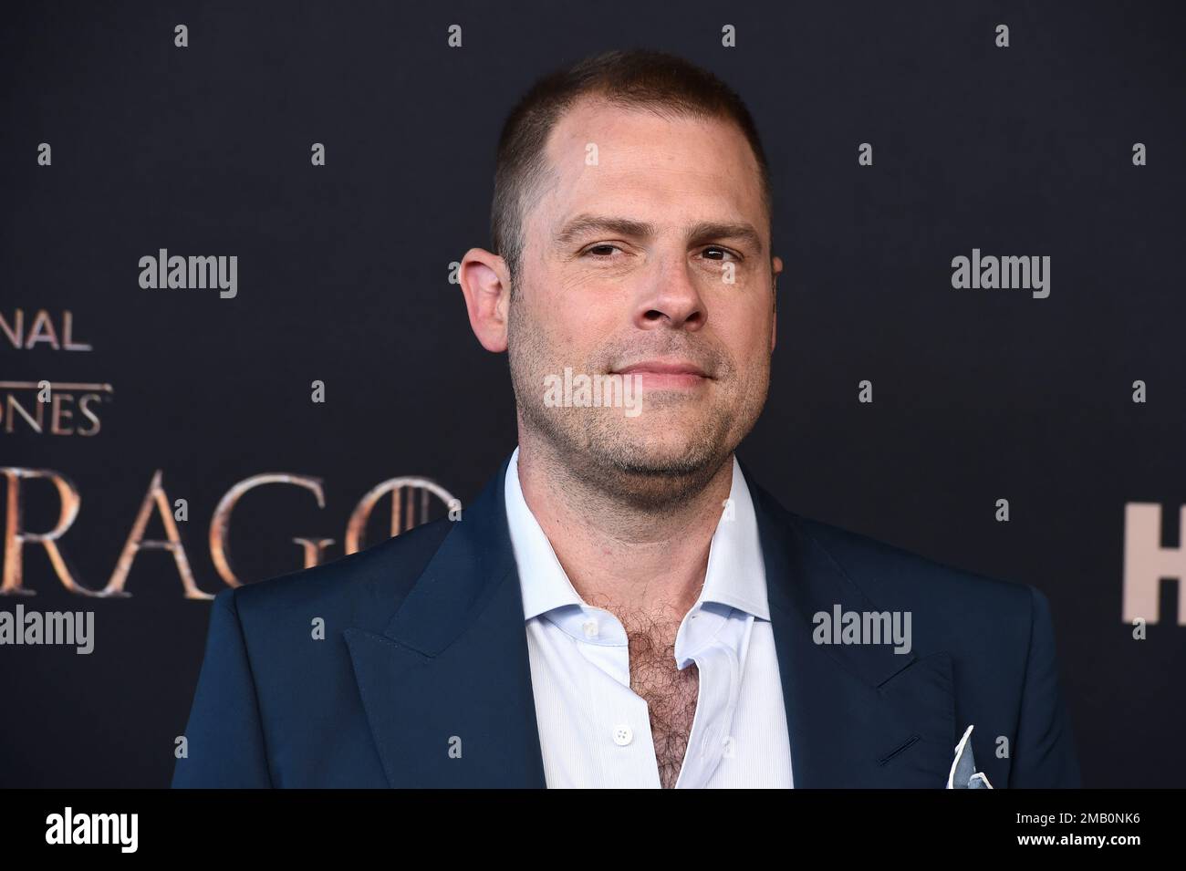 Ryan Condal arrives at the premiere of "House of the Dragon" on ...