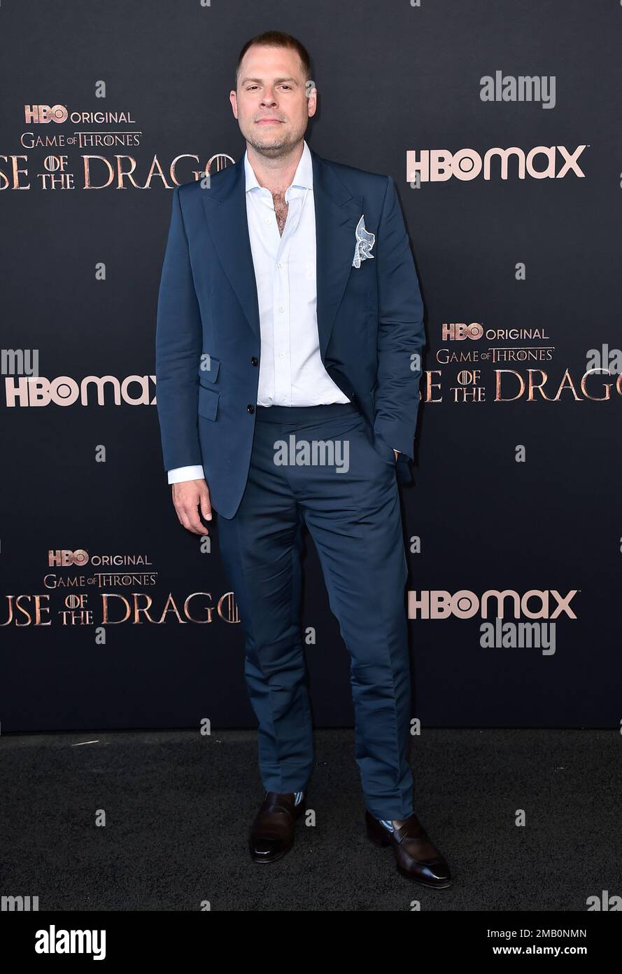Ryan Condal arrives at the premiere of "House of the Dragon" on ...