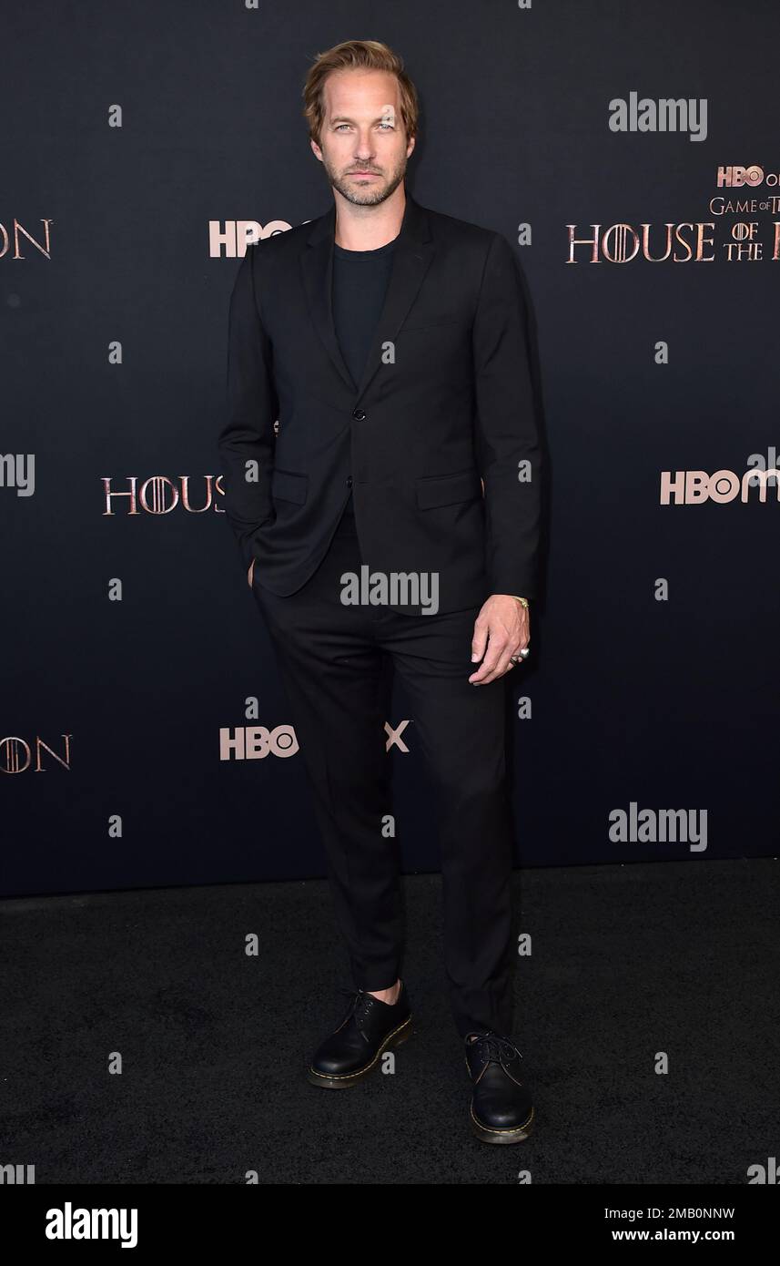 Ryan Hansen arrives at the premiere of "House of the Dragon" on ...