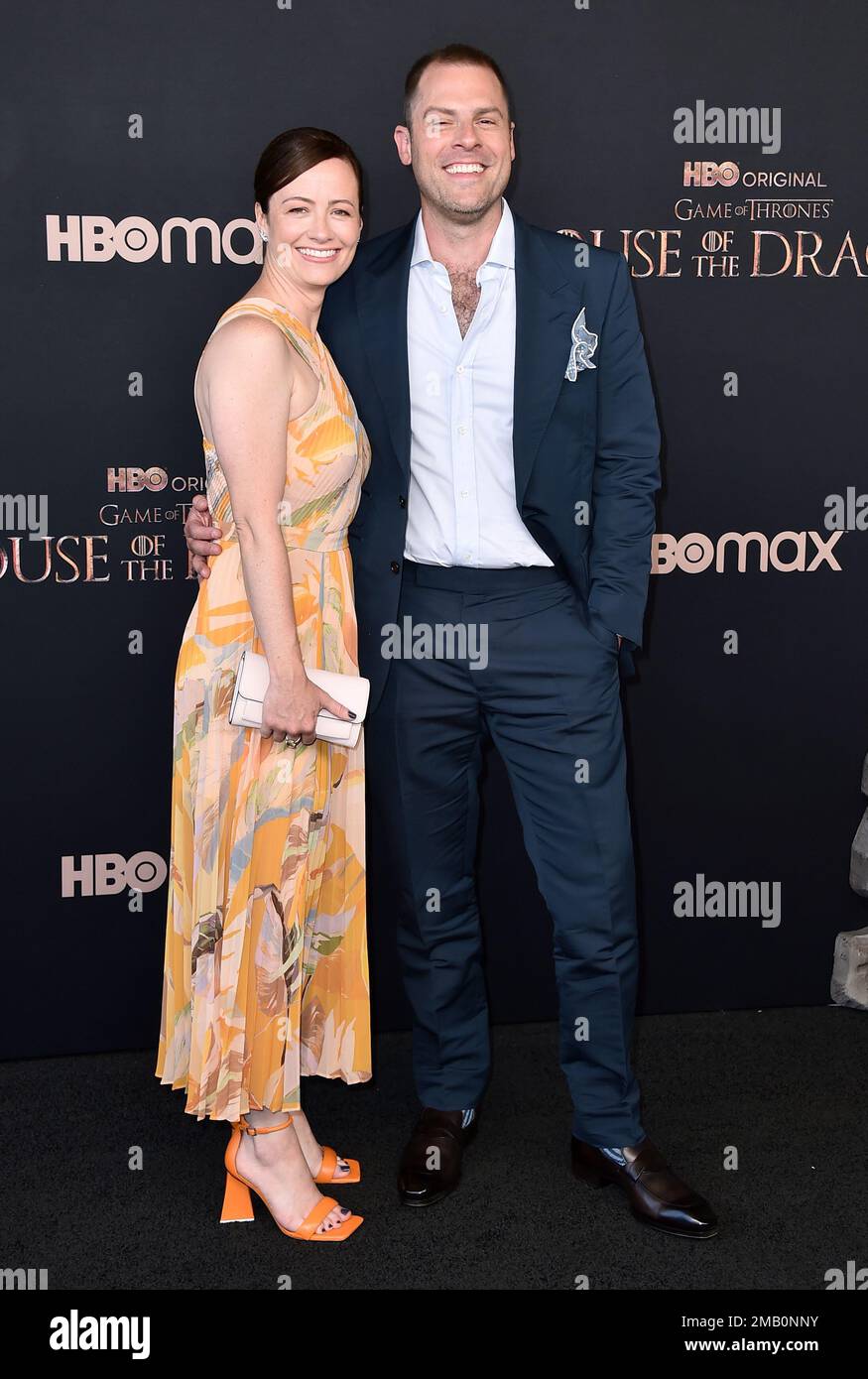 Ryan Condal arrives at the premiere of "House of the Dragon" on ...