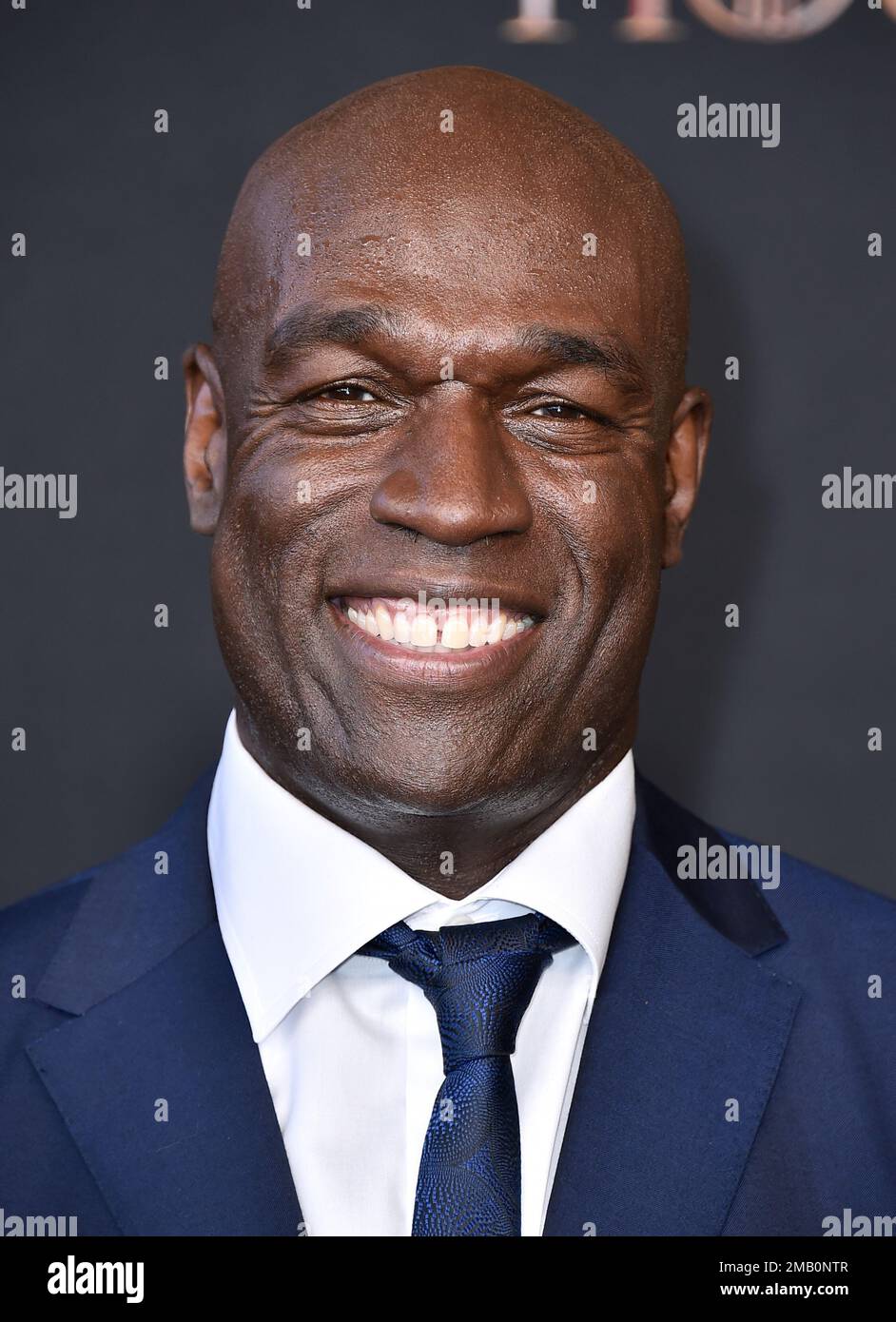 Steve Toussaint arrives at the premiere of "House of the Dragon" on ...