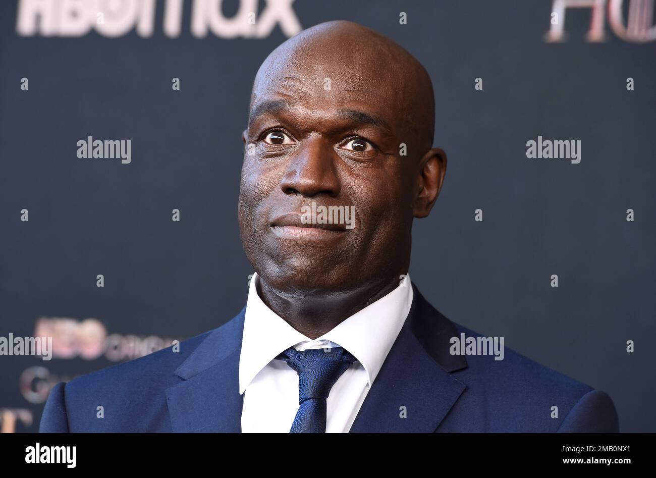 Steve Toussaint arrives at the premiere of "House of the Dragon" on ...