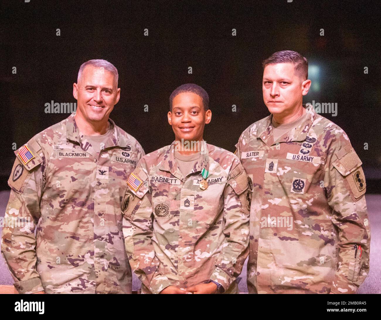 Sgt. 1st Class Nicole Barnett, a drill sergeant with C Battery, 1st ...