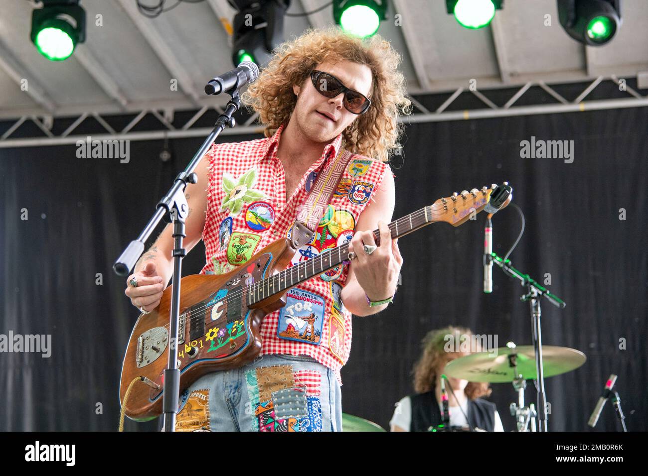 Mills performs on day one of the Lollapalooza Music Festival on ...