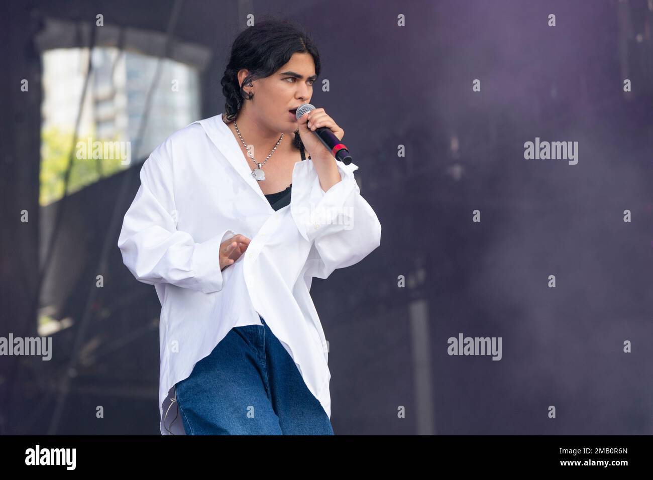 Underscores performs on day one of the Lollapalooza Music Festival on ...