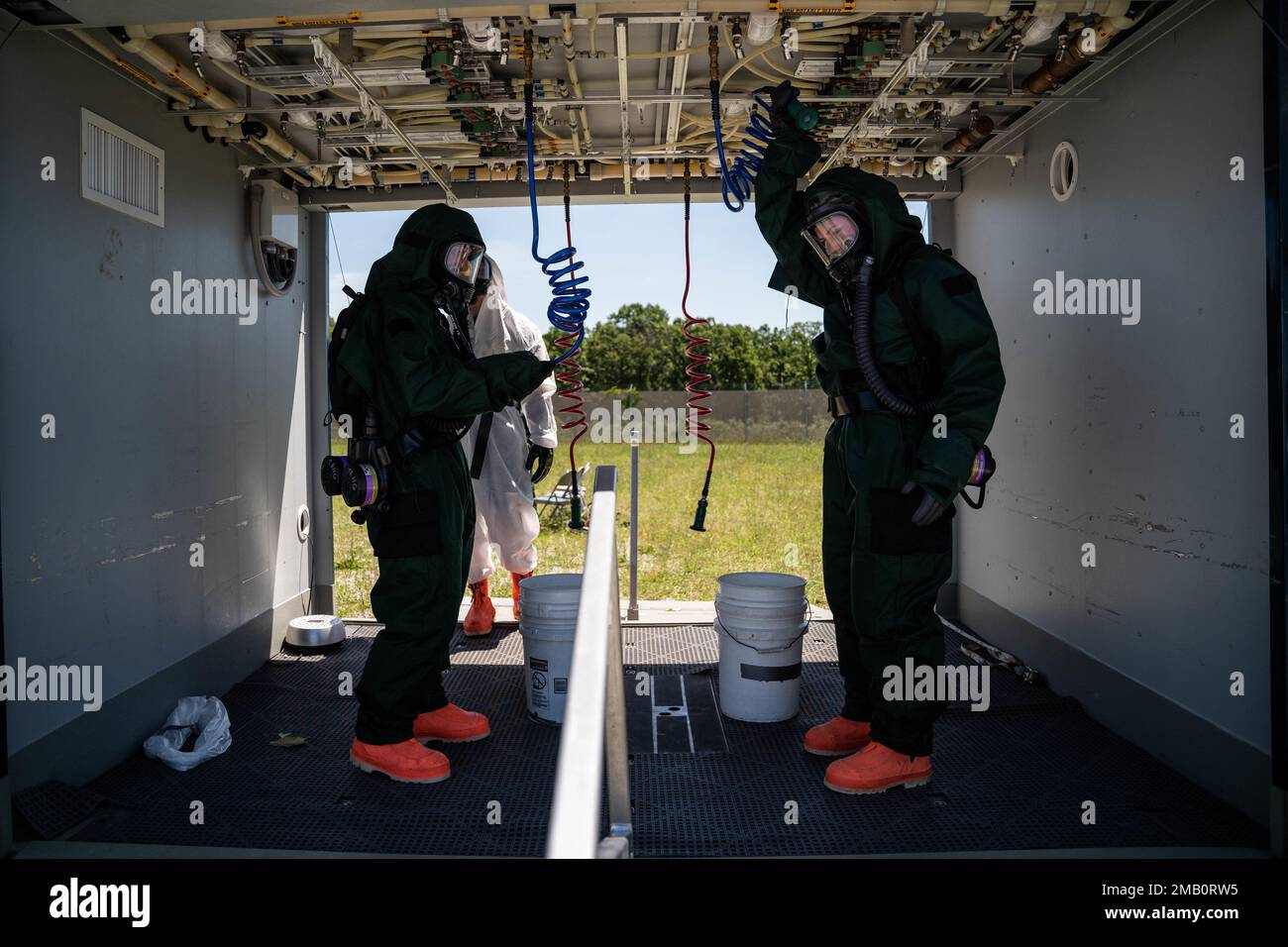 Decontamination process hi-res stock photography and images - Alamy