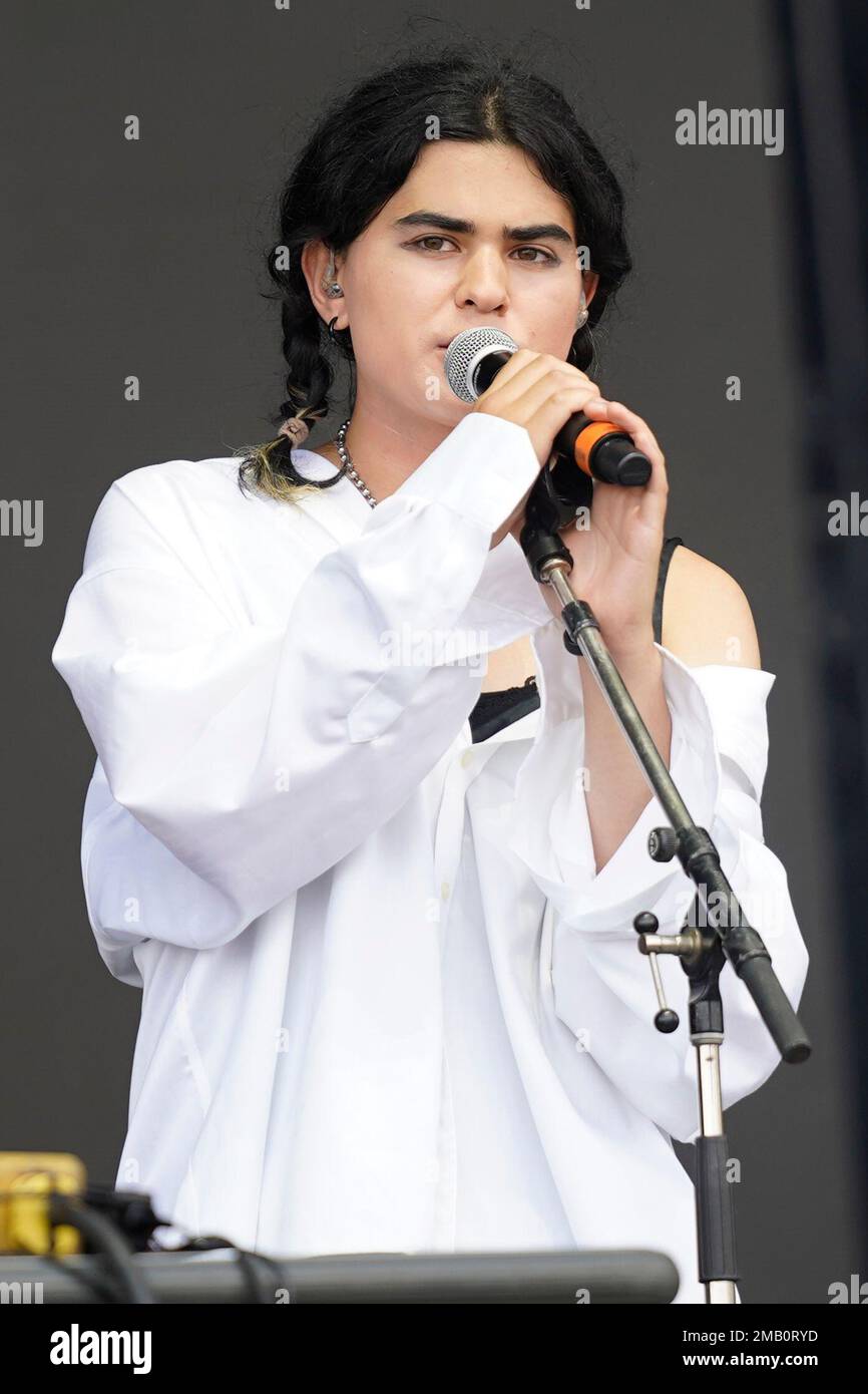 Underscores (Devon Karpf) performs on day one of the Lollapalooza Music ...