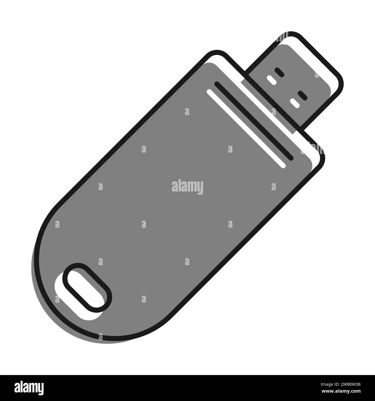 Linear filled with gray color icon. Usb Flash Drive, Usb Memory Card ...