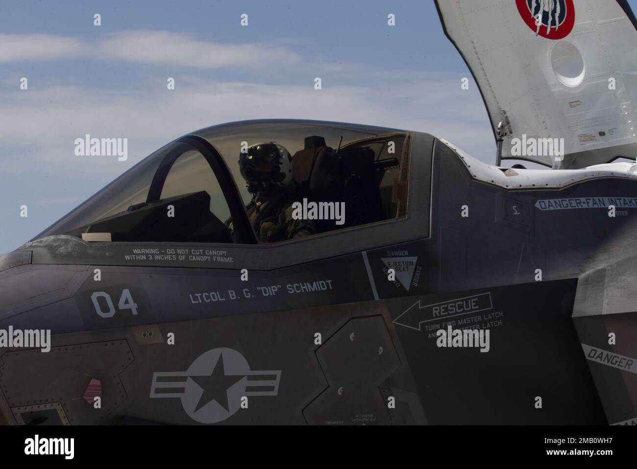 U.S. Marine Corps Capt. Jacob Rea, an F-35B Lightning II pilot with ...