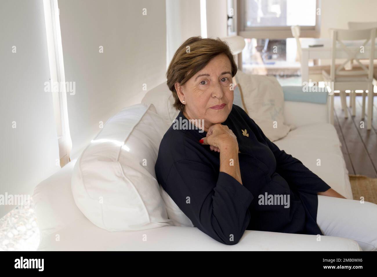 Ankie Spitzer, the widow of slain Israeli fencing coach Andre Spitzer ...