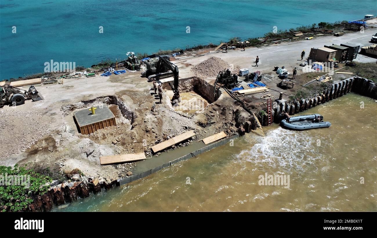 TINIAN, NORTHERN MARIANA ISLANDS (Jun. 9, 2022) Personnel assigned to ...