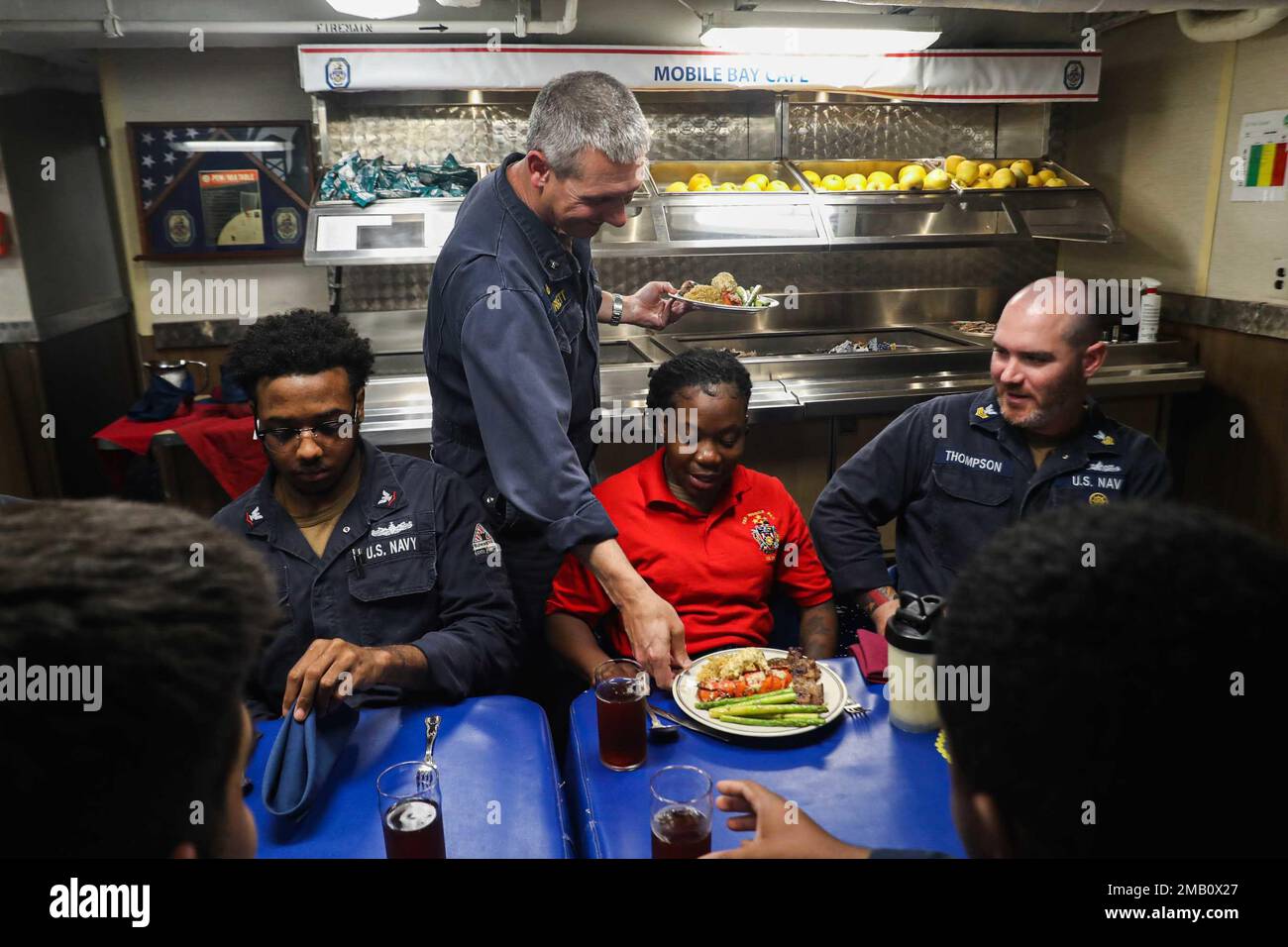 PHILIPPINE SEA (June 9, 2022) Commanding Officer Capt. Brandon Burkett ...