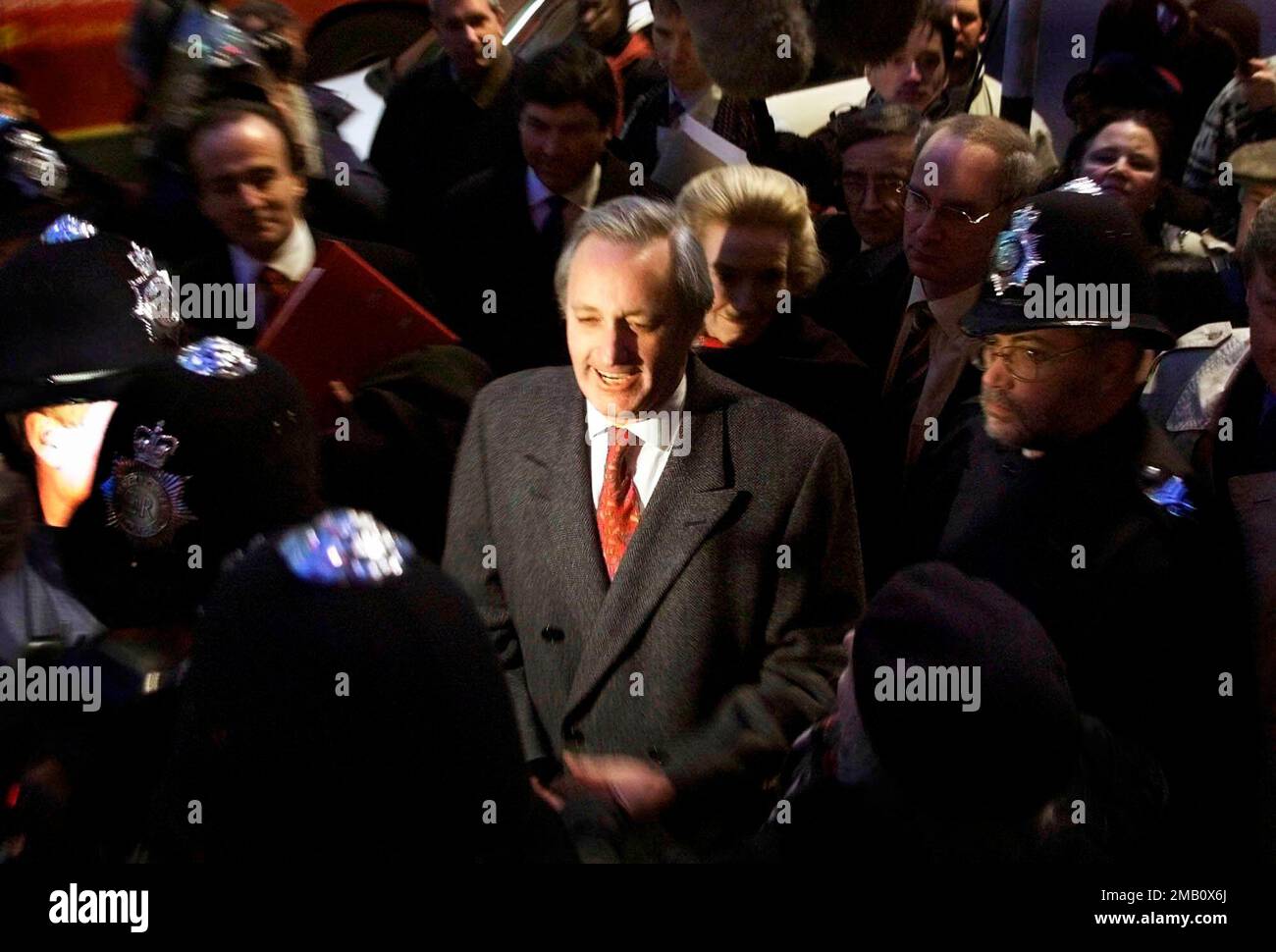 Former Member of Parliament Neil Hamilton and his wife Christine are ...