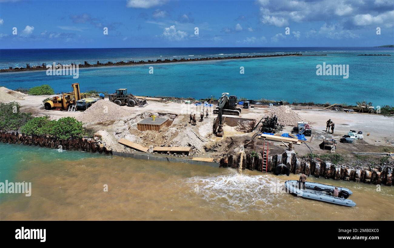 TINIAN, NORTHERN MARIANA ISLANDS (Jun. 9, 2022) Personnel assigned to ...