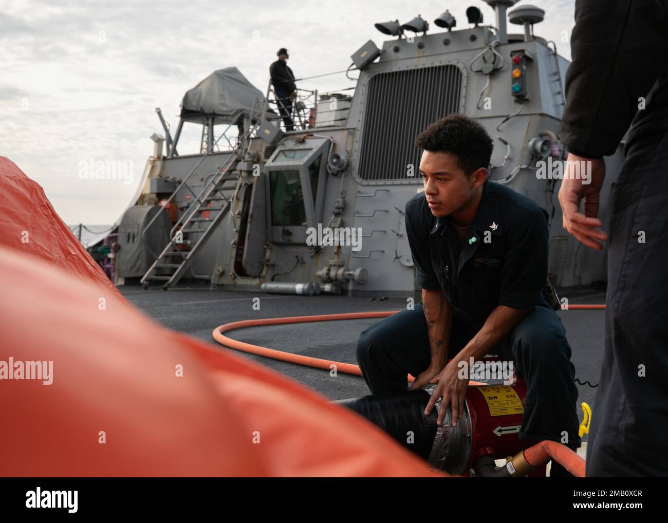 220609-N-DE439-1024 BALTIC SEA (June 9, 2022) Gunner’s Mate 3rd Class ...