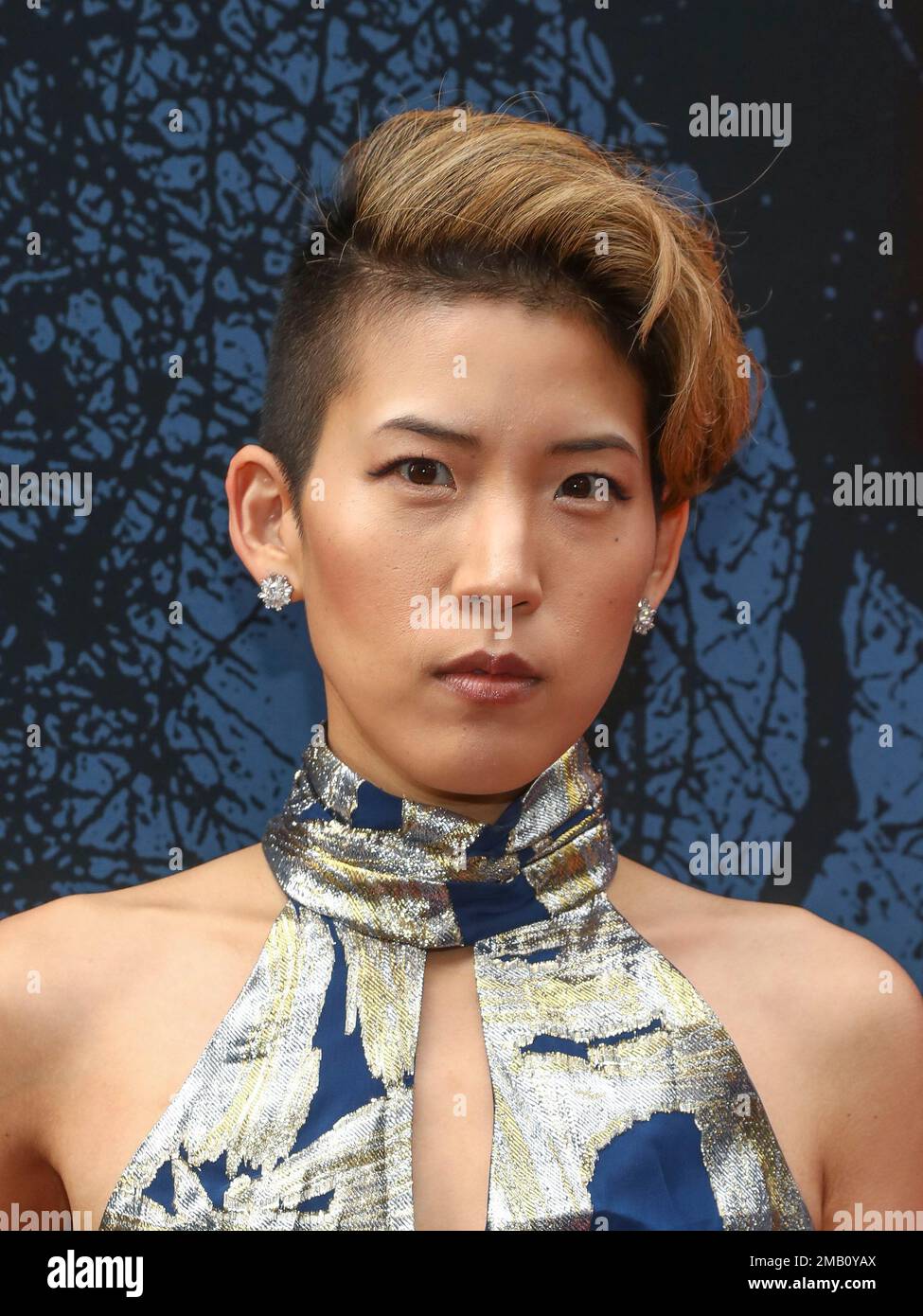 Actor Monique Kim attends the premiere of "They/Them" at Studio 525 on ...