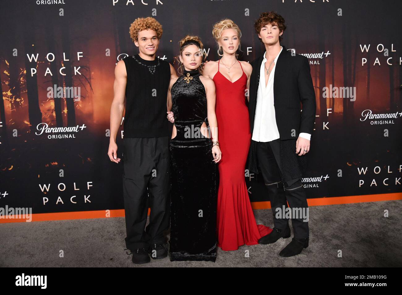 Armani Jackson, from left, Bella Shepard, Chloe Rose Roberston, and ...