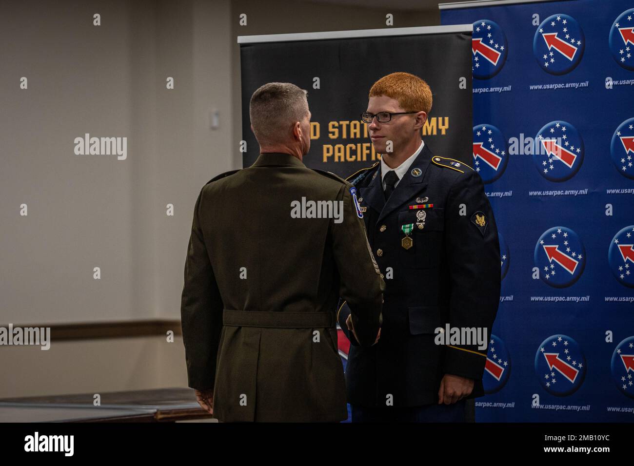 Command Sgt. Maj. Scott A. Brzak, U.S. Army Pacific senior enlisted ...