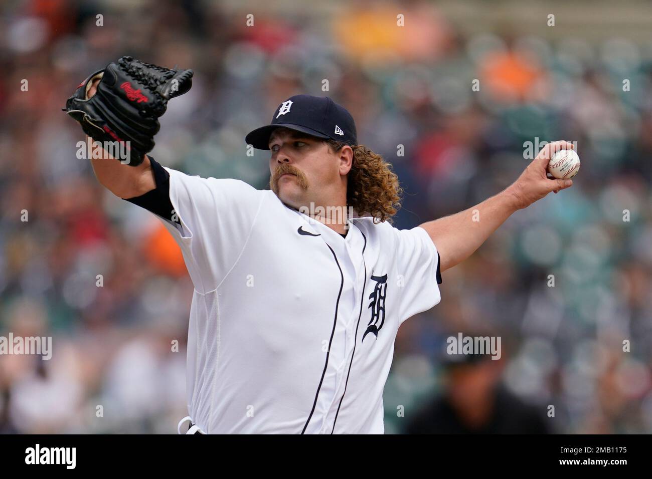 Detroit Tigers relief pitcher Andrew Chafin throws against the San ...