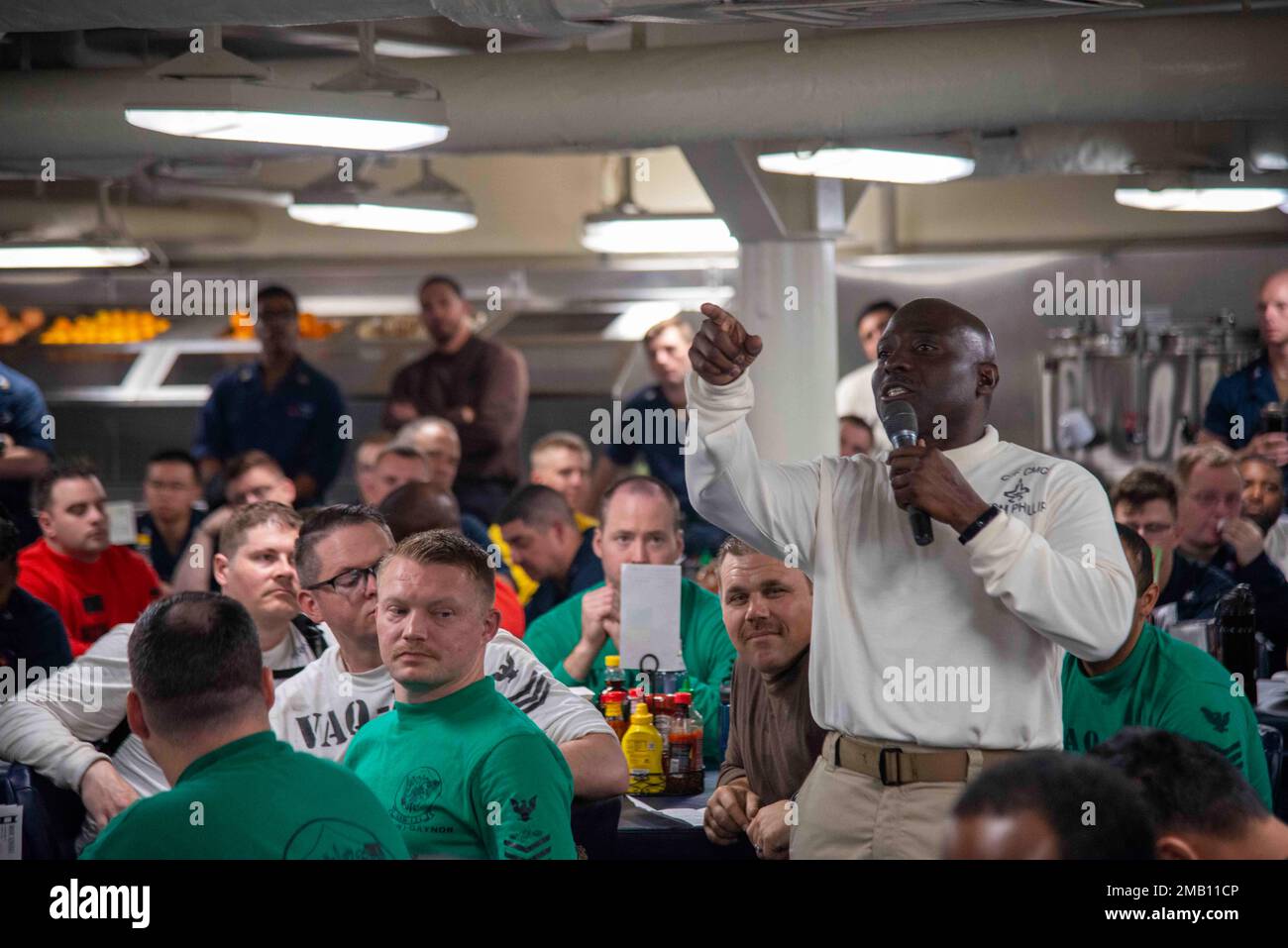 220609-N-MZ309-1029 ATLANTIC OCEAN (June 9, 2022) Fleet Master Chief ...