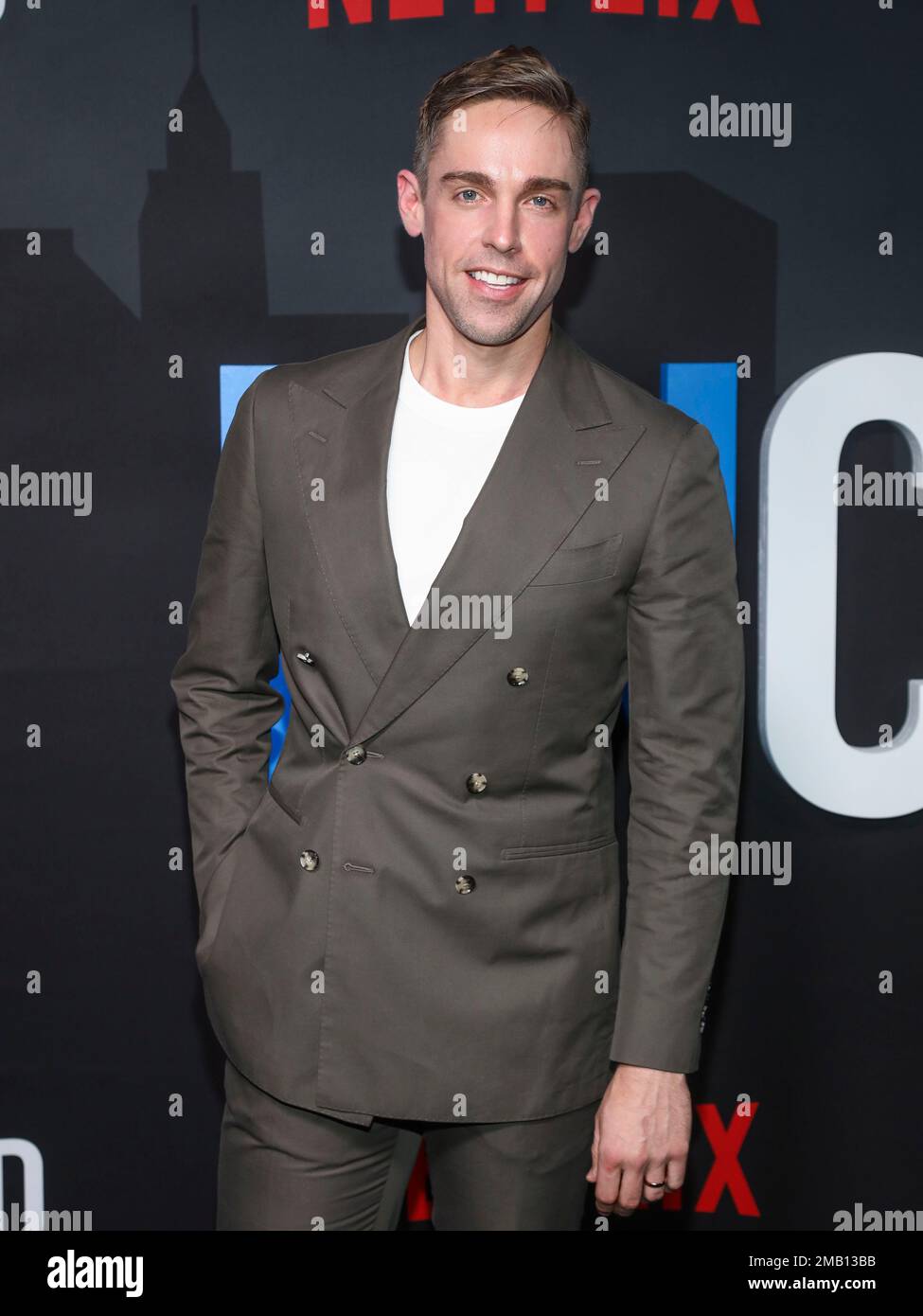 Actor Nick Rouleau attends the premiere of the Netflix series ...