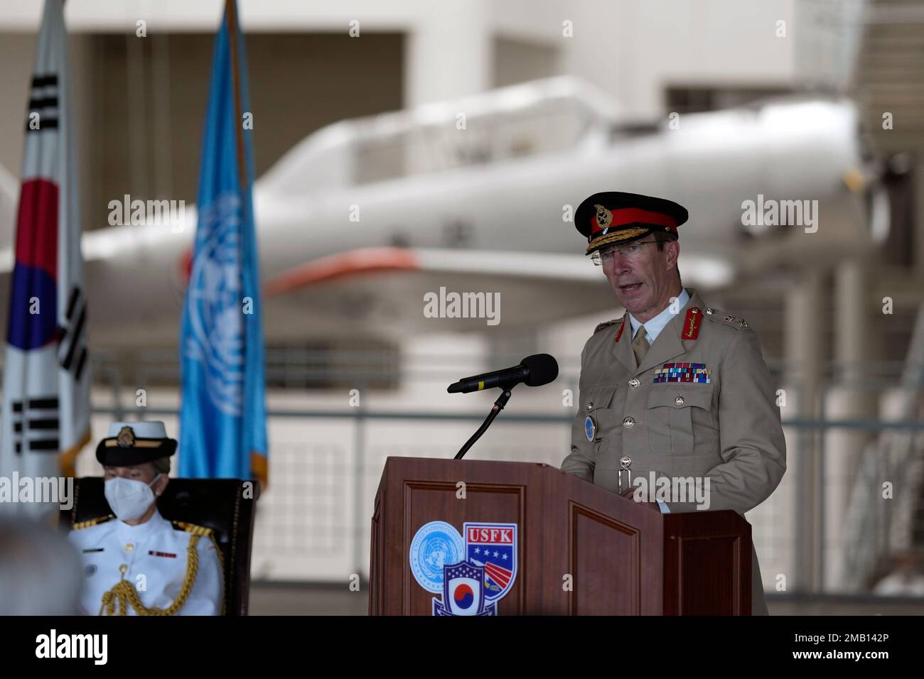 Lt. Gen. Andrew Harrison, the deputy commander of United Nations ...