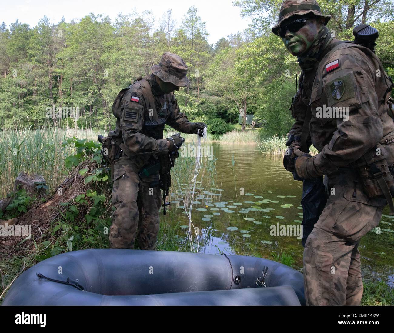 Bemowo piskie training area hi-res stock photography and images - Alamy