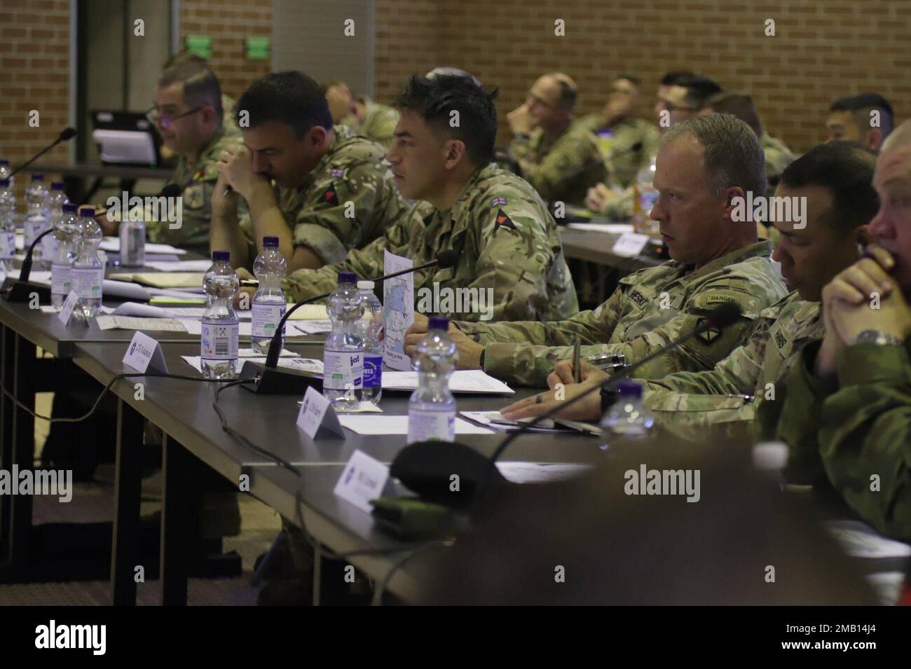 Lt. Gen. John S. Kolasheski, Commander of V Corps, and Command Sgt. Maj ...