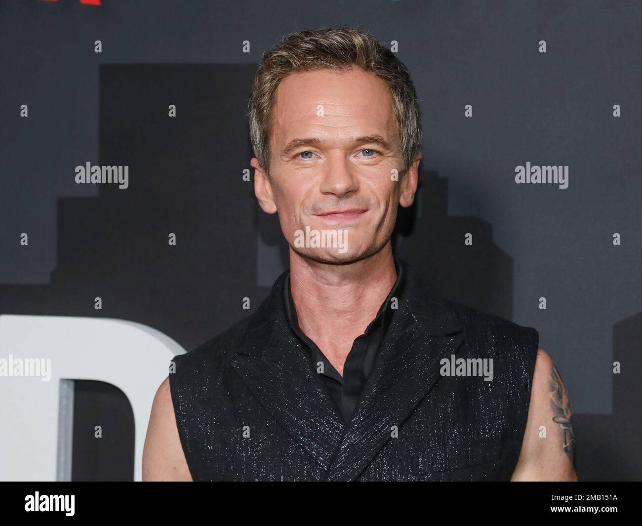 Actor Neil Patrick Harris attends the premiere of the Netflix series ...