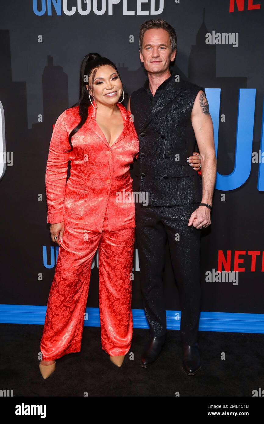 Actors Tisha Campbell, left, and Neil Patrick Harris attend the ...