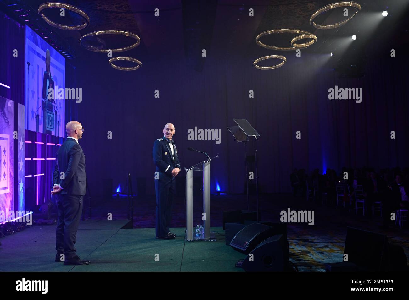 Air Force Vice Chief of Staff Gen. David W. Allvin speaks during the ...