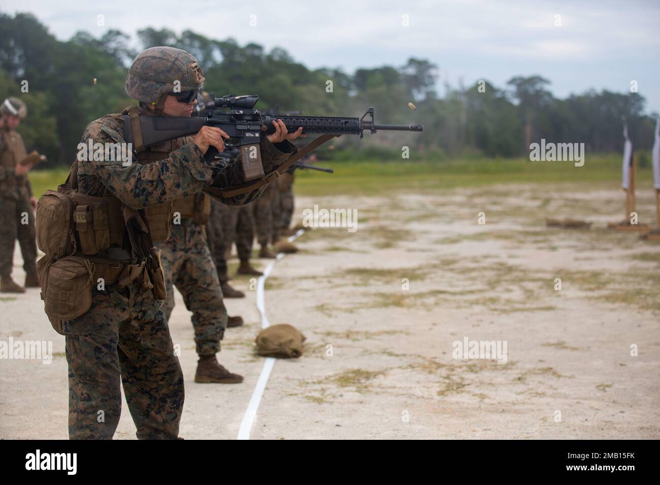 U.S. Marine Corps Combat Skills Program (CSP) participants execute a ...